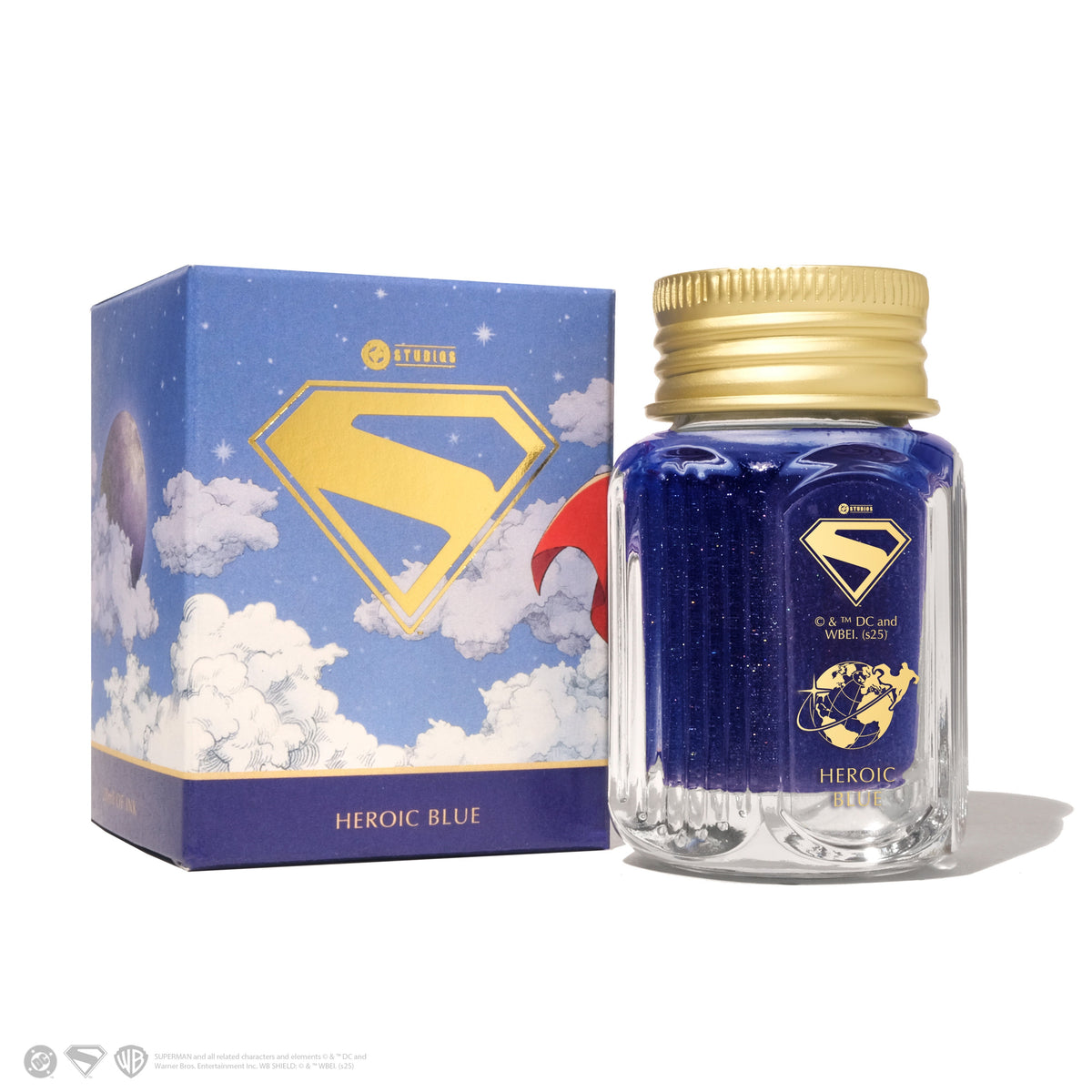 Warner Bros. | Superman | Heroic Blue 28ml Ink — Ferris Wheel Press AU
